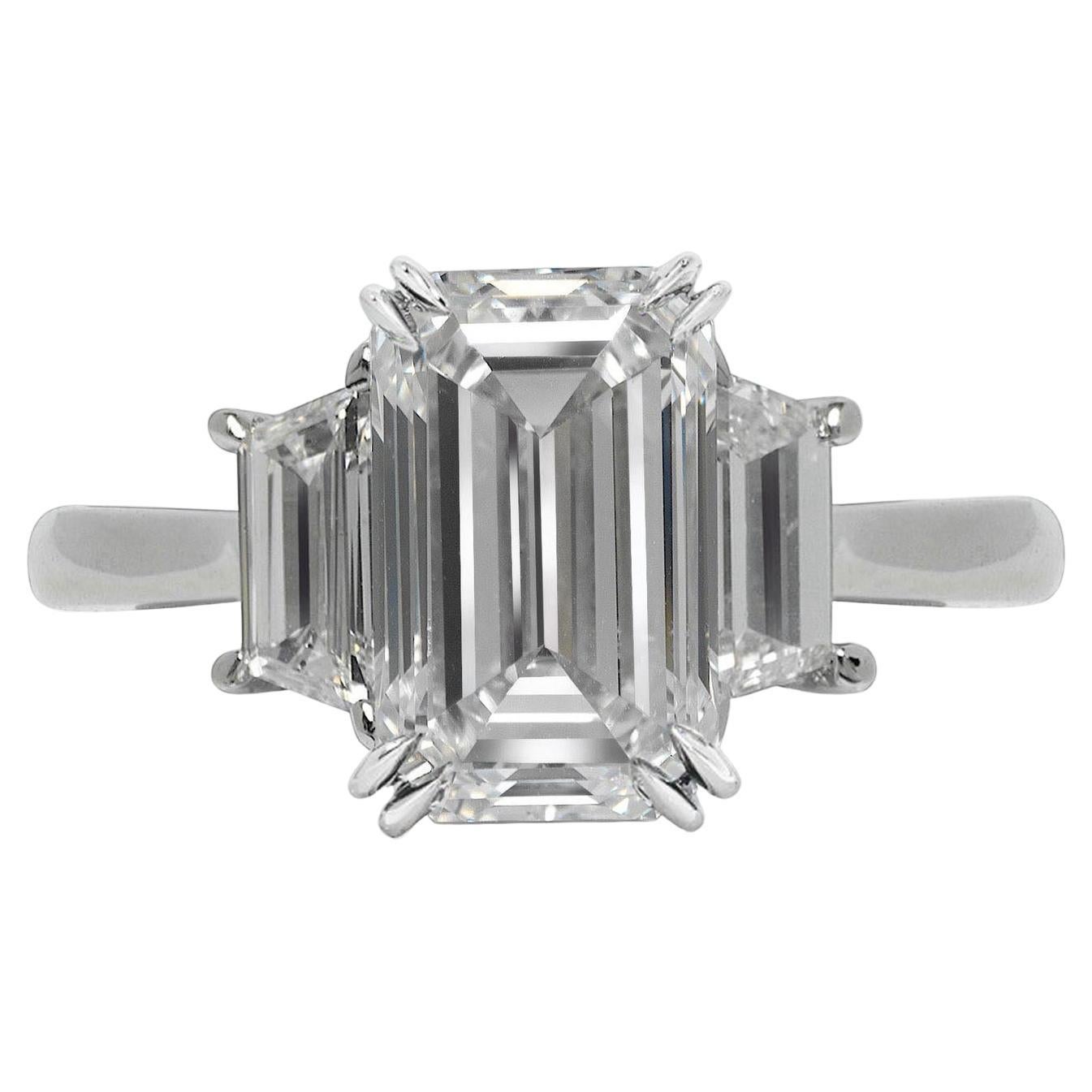 Flawless GIA Certified 15 Carat Emerald Cut Solitaire Diamond Ring For ... Flawless GIA Certified 15 Carat Emerald Cut Solitaire Diamond Ring For ...