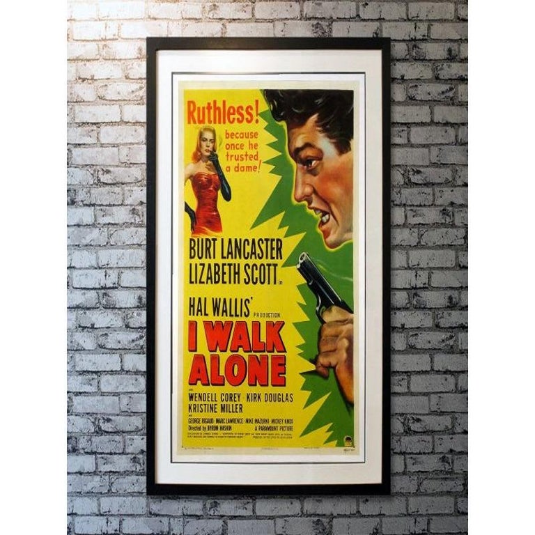 I Walk Alone, Unframed Poster, 1948 For Sale at 1stDibs