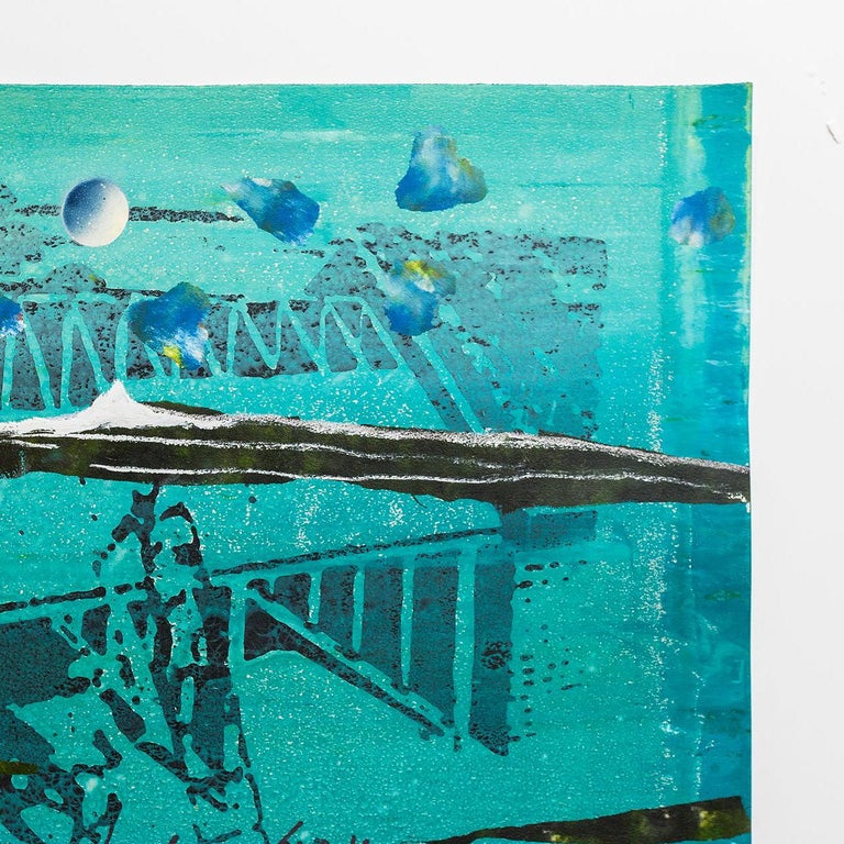 Iain Baxter - Iain Baxter& "Lettering Landscape" Conceptual Monoprint ...