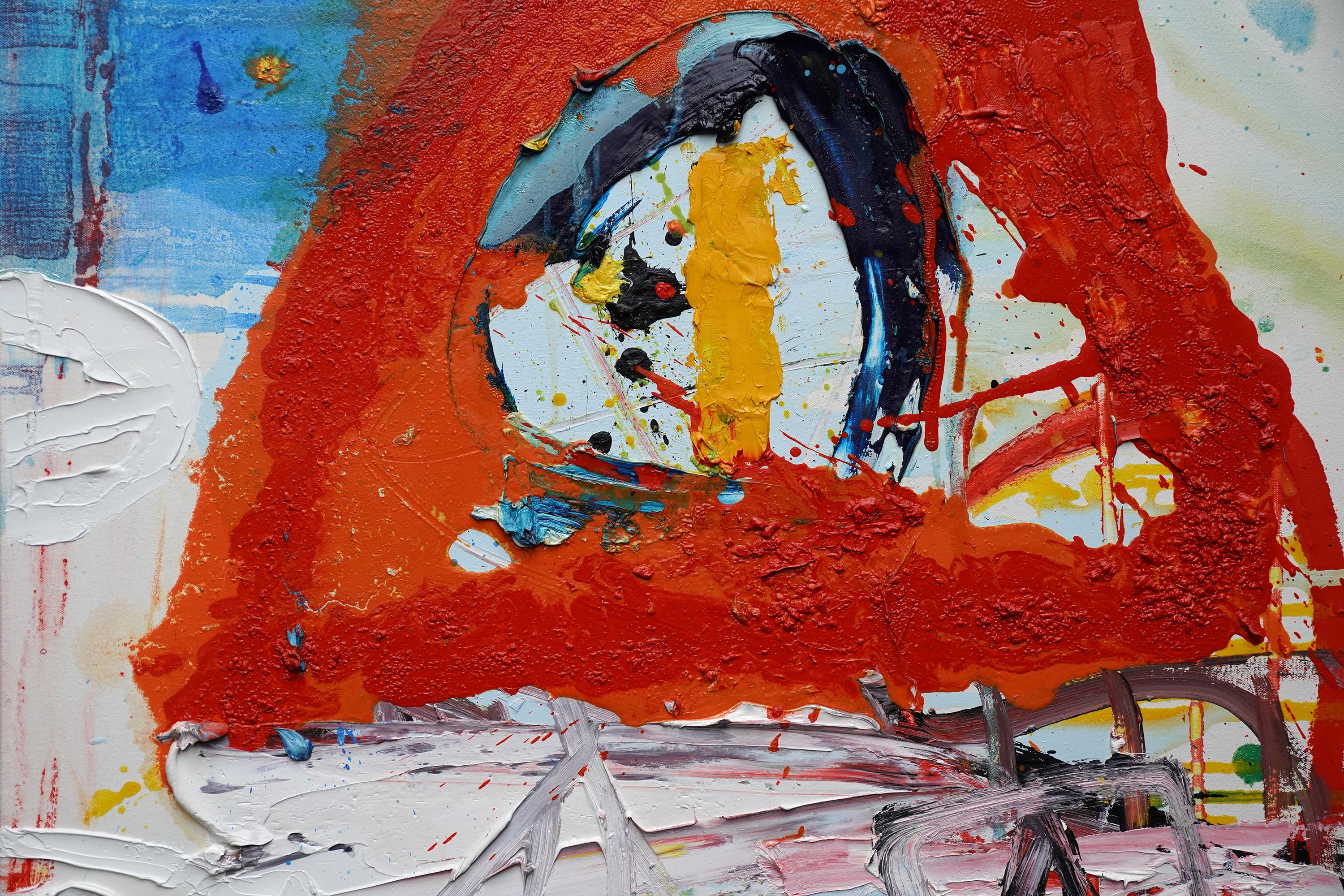 Iain Robertson - Sunset - Scottish Abstract Expressionist contemporary ...