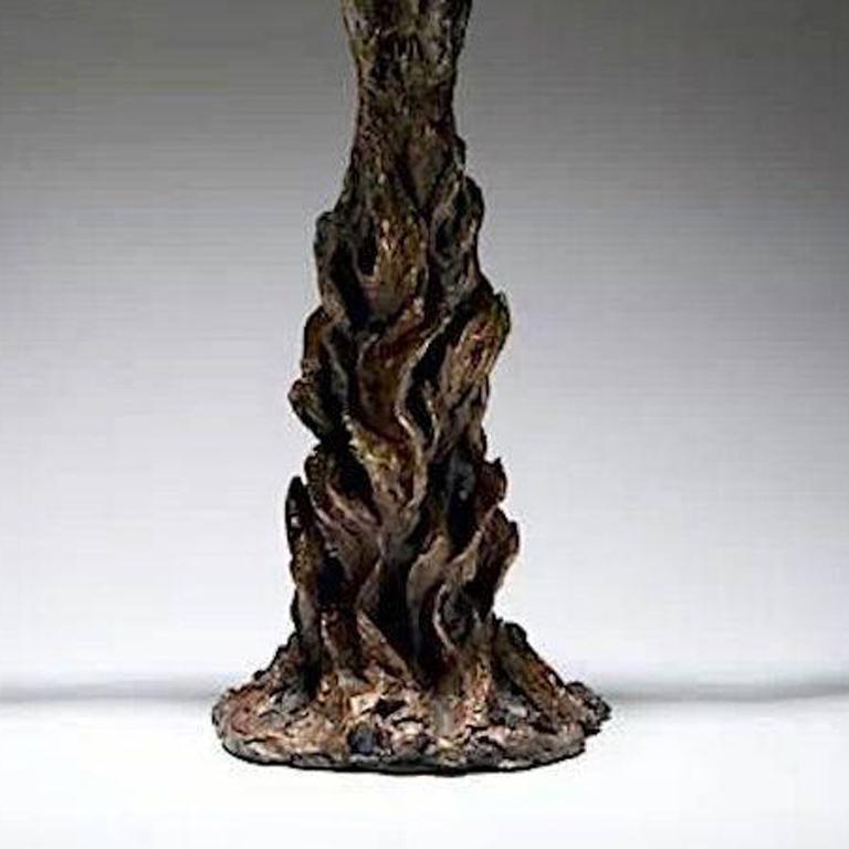 Ian Edwards - Born of Fire - tabletop Figure human form bronze casting ...
