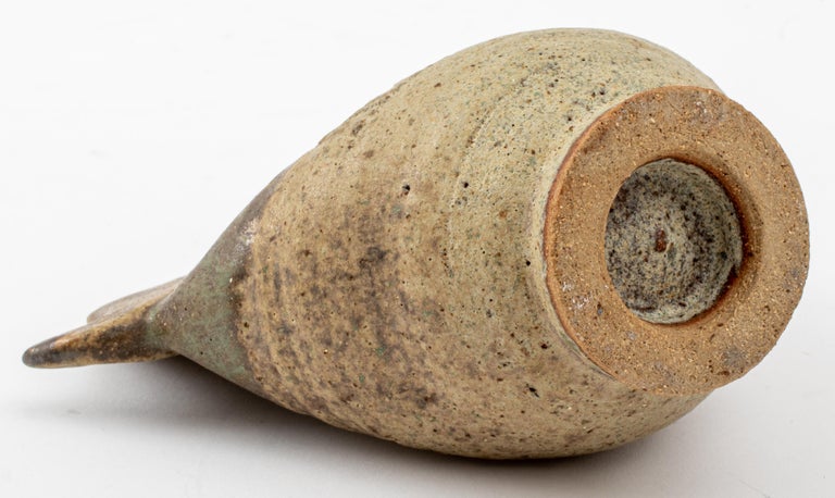 Ian Godfrey Stoneware Pilgrim Flask For Sale at 1stDibs