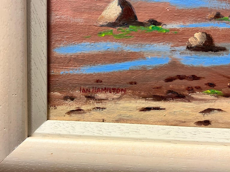 Ian Hamilton - The Outer Hebrides Superb Scottish Oil Painting, Beach ...