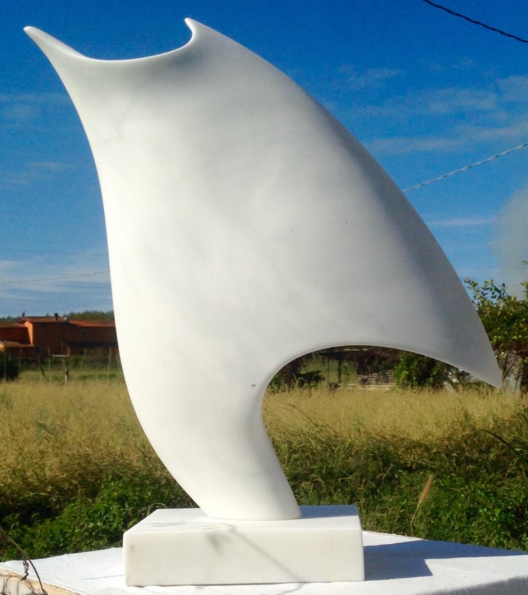 Ian Thomson - Becoming -British Sculptor, Abstract, Marble, Italian ...