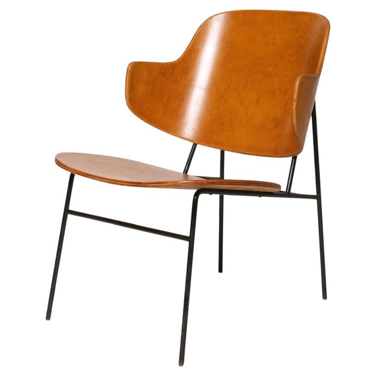 Ib Kofod-Larsen Early Penguin Chair For Sale at 1stDibs
