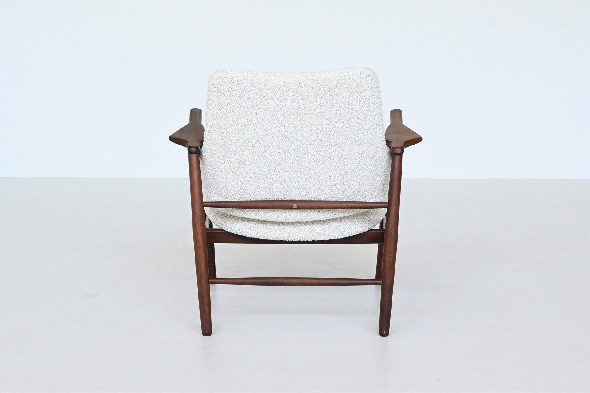 Chaise longue IB Kofod-Larsen en teck Christensen and Larsen Danemark ...