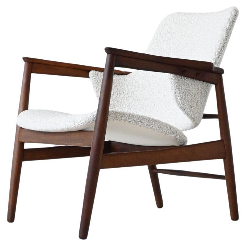 lllum Wikkelso Capella lounge chairs in teak Niels Eilersen Denmark ...