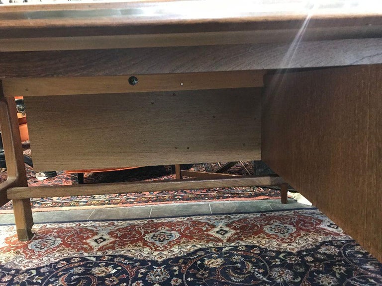 Ib Kofod-Larsen Mediggo Collection Desk Made in Israel for Selig at 1stDibs