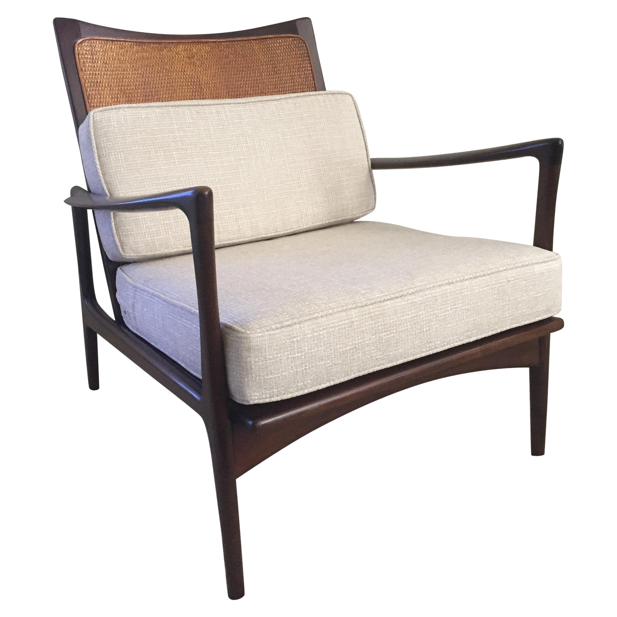 Ib Kofod-Larson Spear Head Chair Cane back at 1stDibs