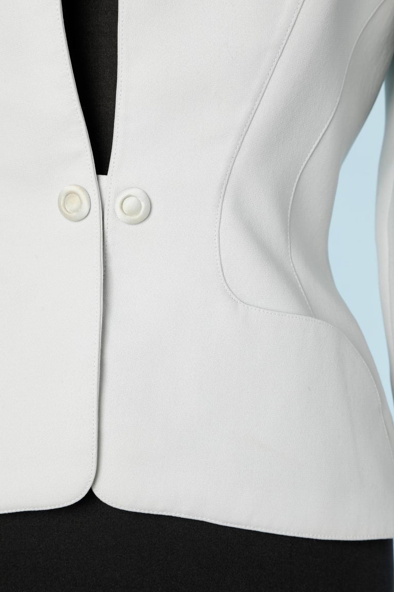 Ice blue jacket Thierry Mugler For Sale at 1stDibs