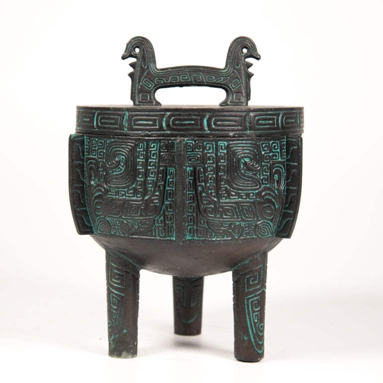Ice Bucket and Water Pitcher in the Style of James Mont For Sale at 1stDibs