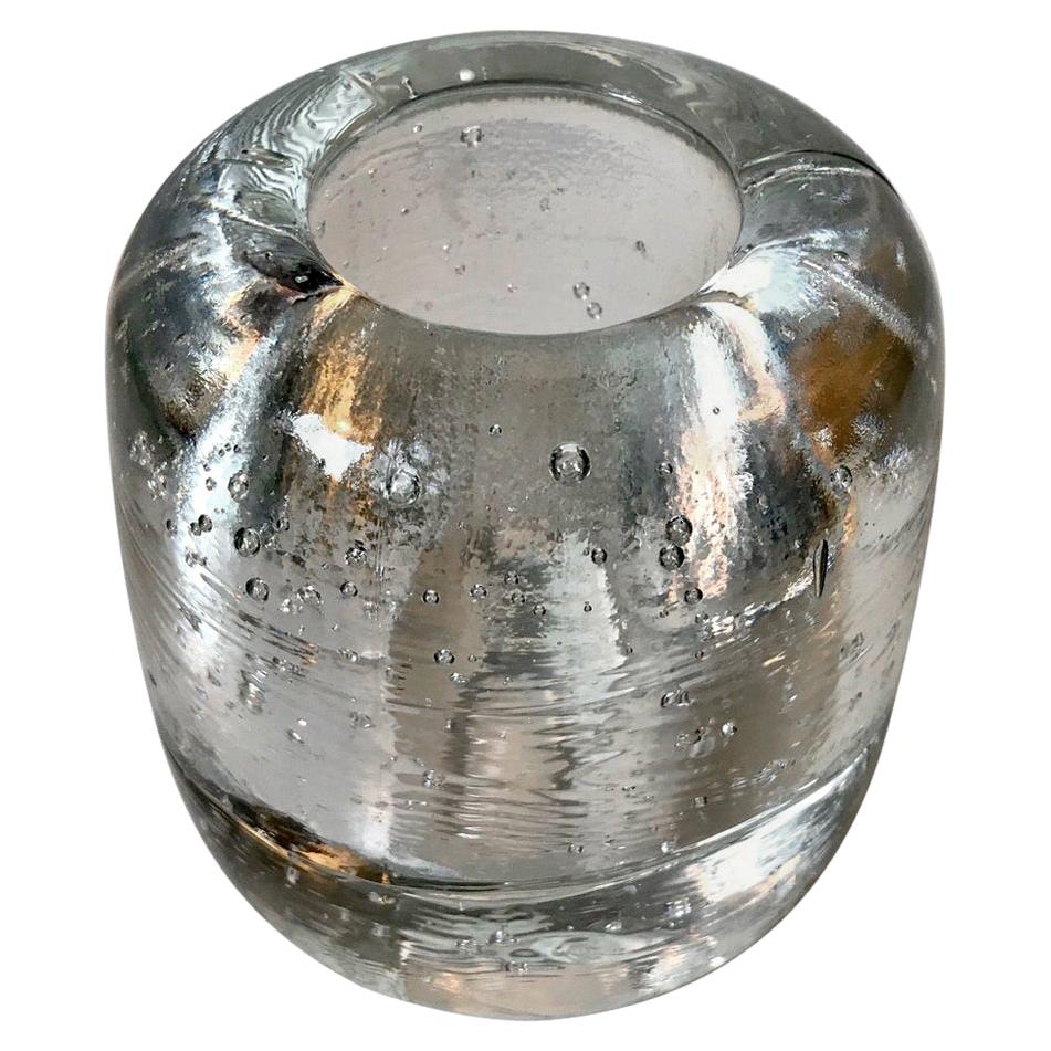 Floris Meydam 1950s Vase Leerdam Unica Glass Object at 1stDibs