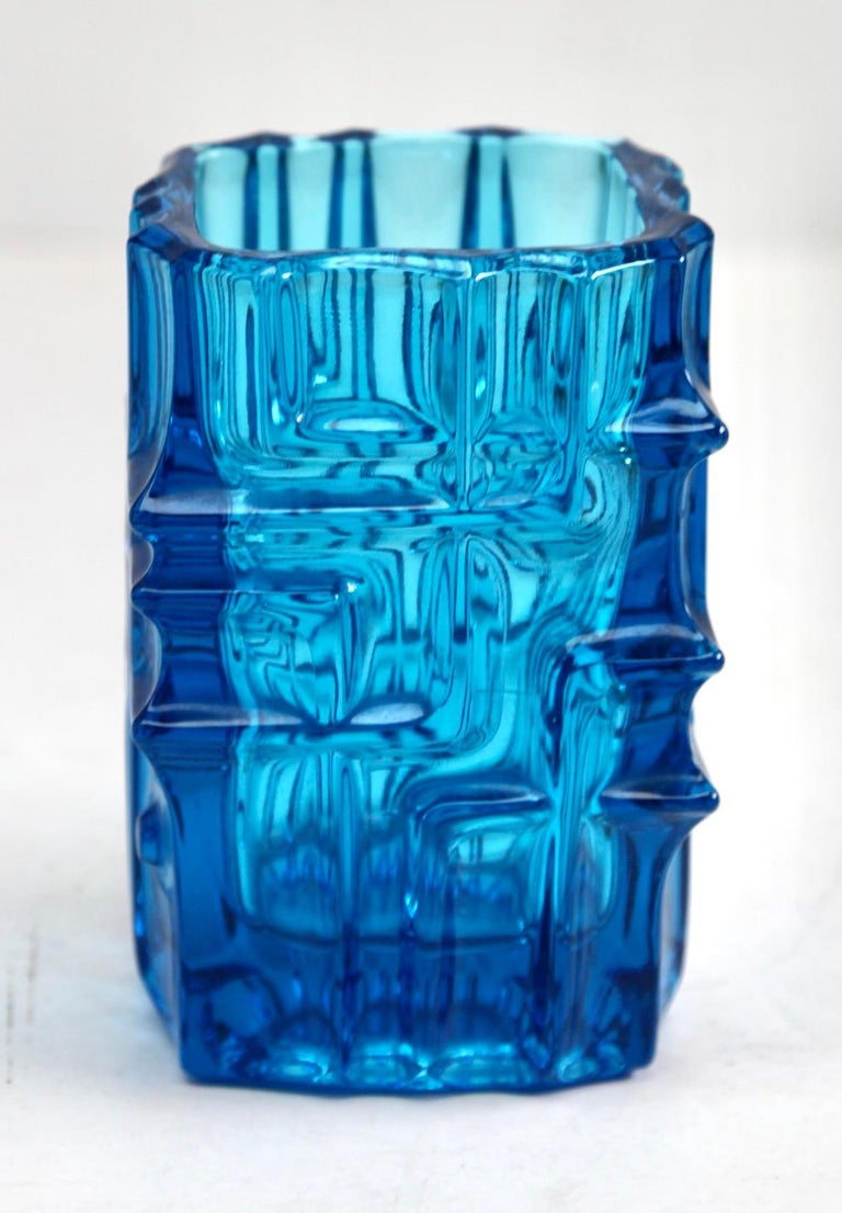 Ice Melting Vase 617 by Vladislaw Urban for Rosice Glass ...