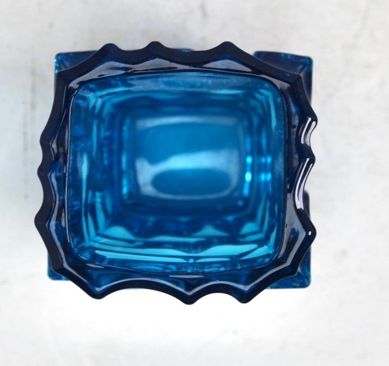 Ice Melting Vase 617 by Vladislaw Urban for Rosice Glass ...