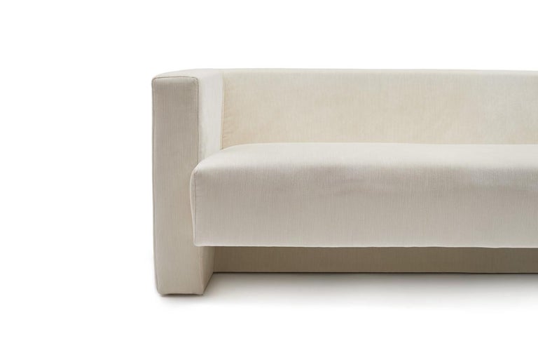 ‘70s inspired Ice Velvet Sofa, a contemporary yet timeless piece For ...