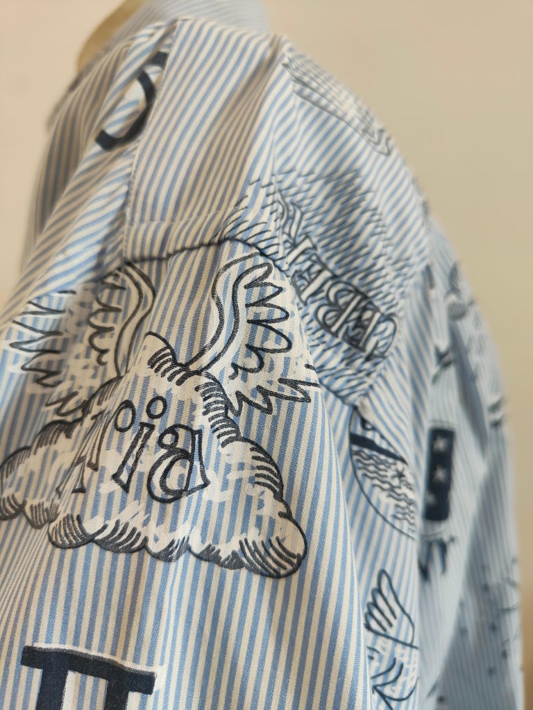 Iceberg iconic shirt For Sale at 1stDibs