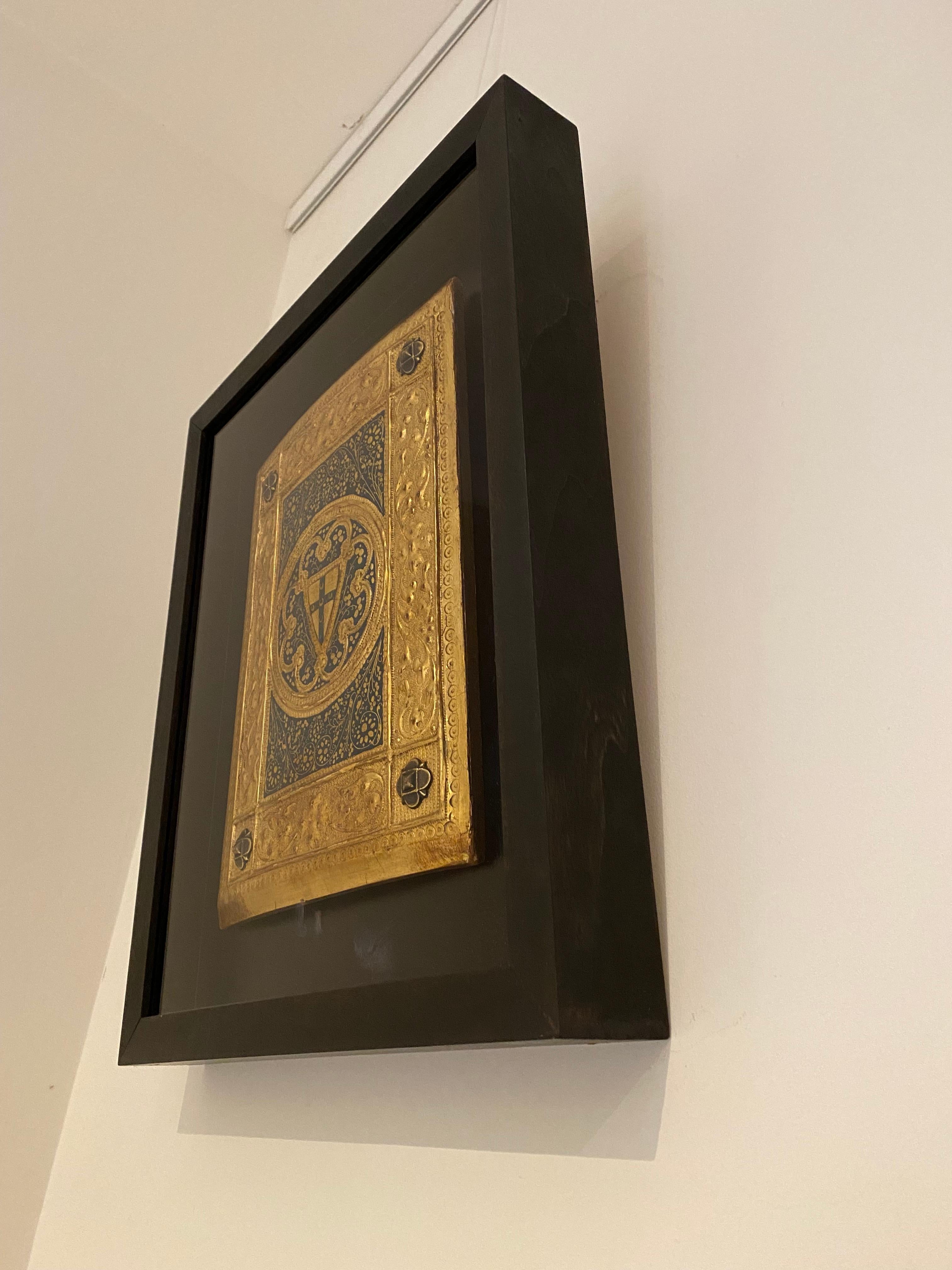 Icilio Federico Joni - Painted Wood Tavolette Book Cover Binding in the ...