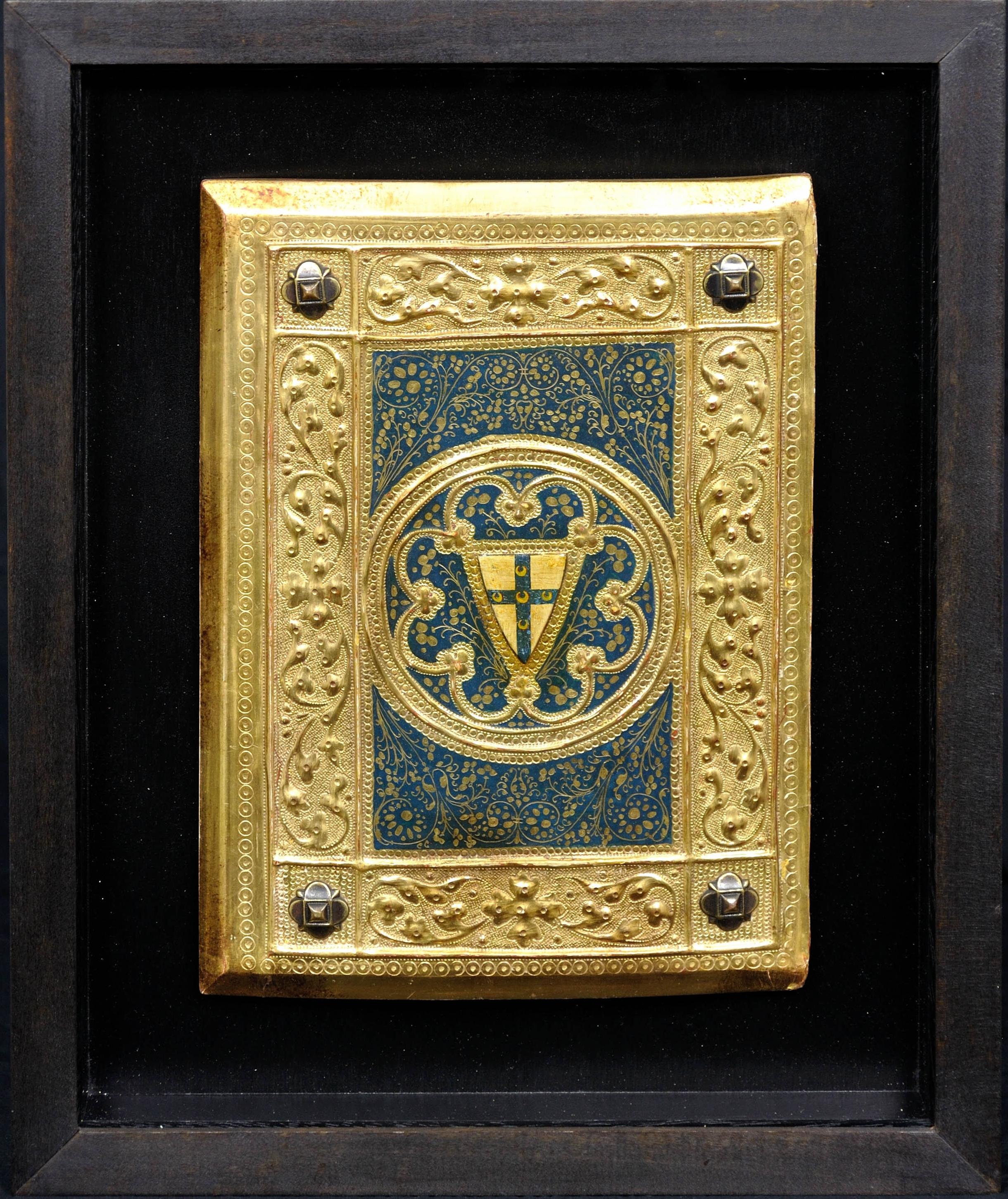 Icilio Federico Joni - Painted Wood Tavolette Book Cover Binding in the ...