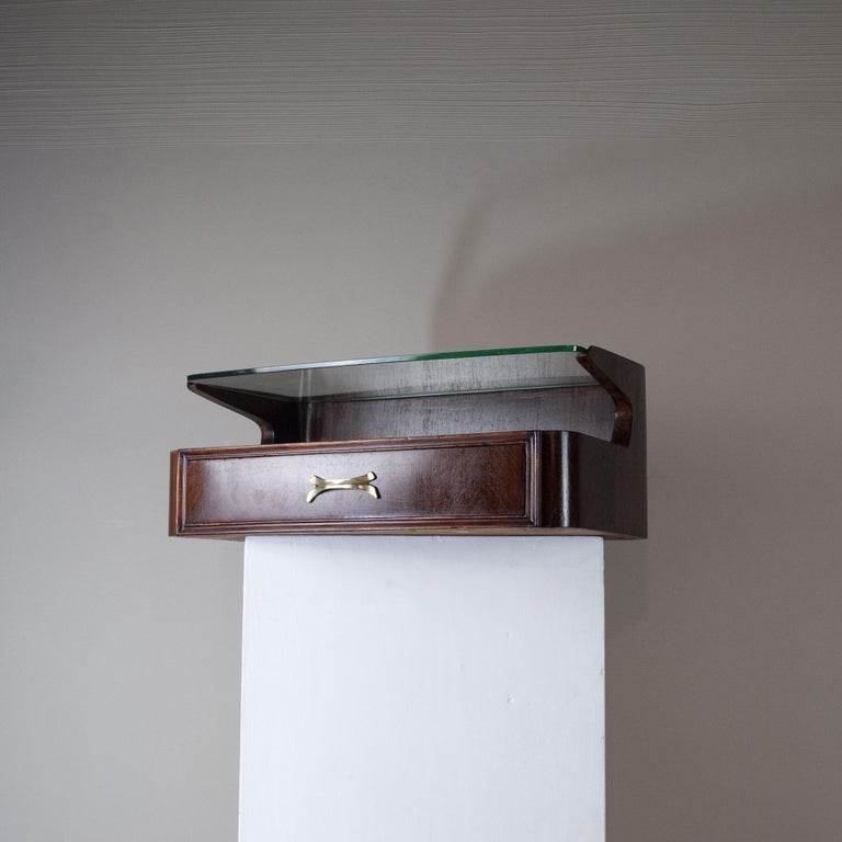 Ico Parisi in the Manner Set of Night Stands Late 50's For Sale at 1stDibs