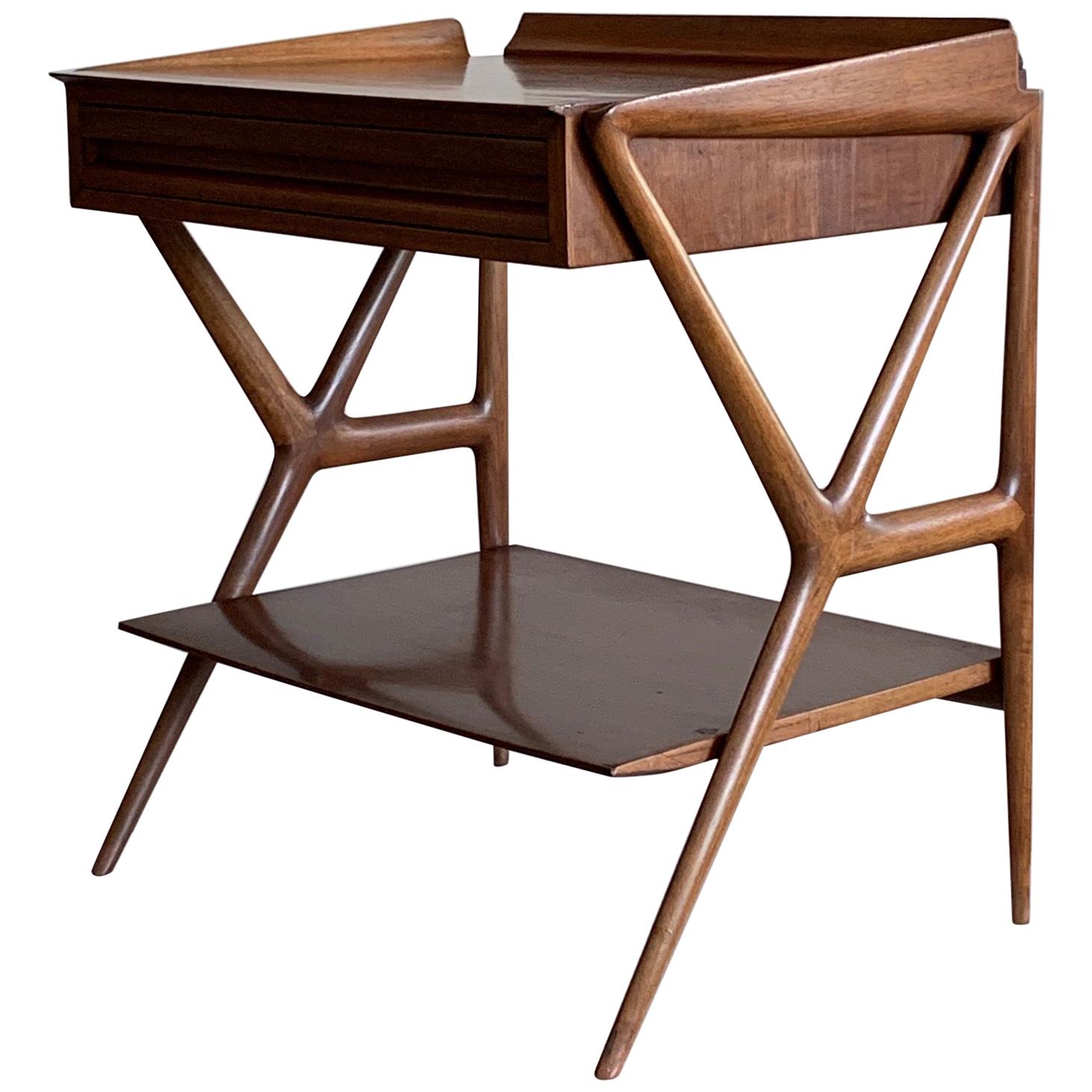 Ico Parisi Table Two-Tier Table at 1stDibs