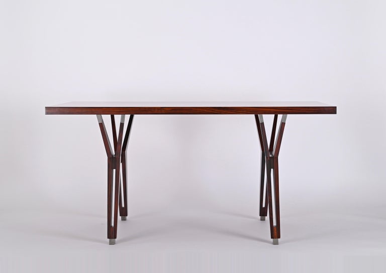 Ico Parisi ''Terni'' Executive Desk, MIM Roma 1958, Italy at 1stDibs