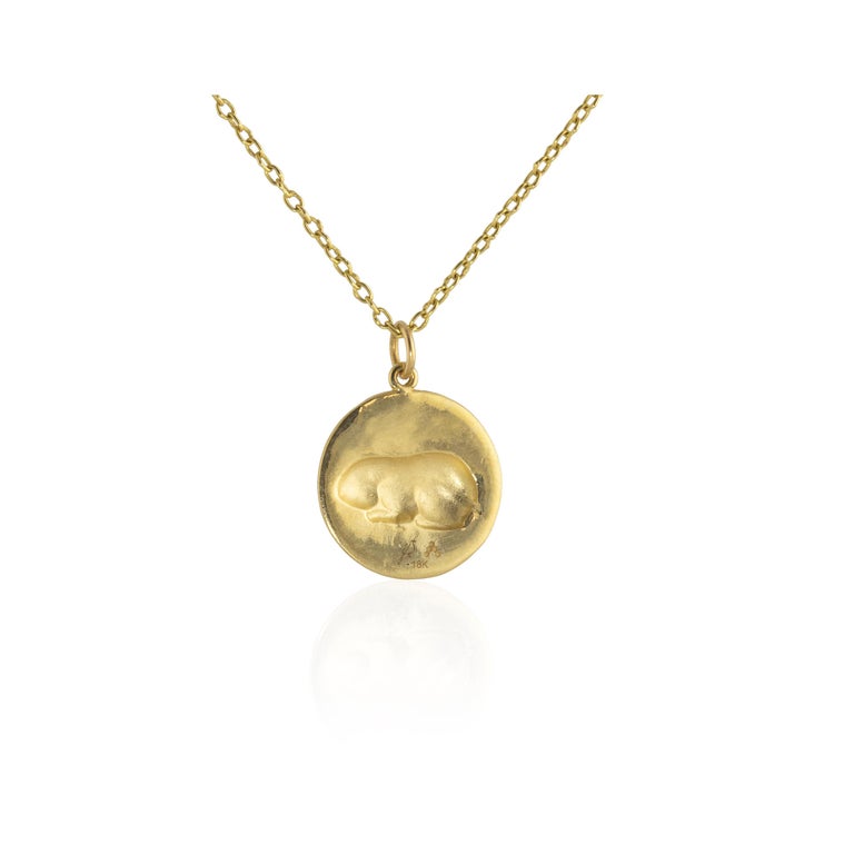 Ico and the Bird and Turquoise Mountain Myanmar Guinea Pig Zodiac 18k ...