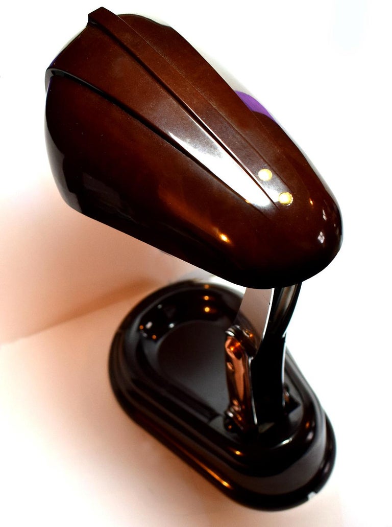 Iconic 1930s Art Deco Streamline Lamp by Jumo at 1stDibs