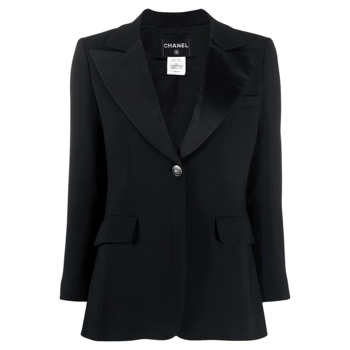Chanel Wool Boucle Jacket at 1stDibs