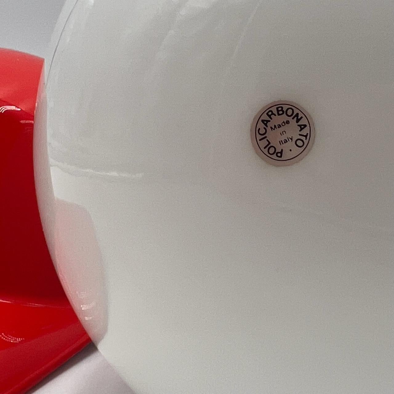 Iconic 'CAP' Table Lamp by Giorgetto Giugiaro for Bilumen Italy, 1980s ...