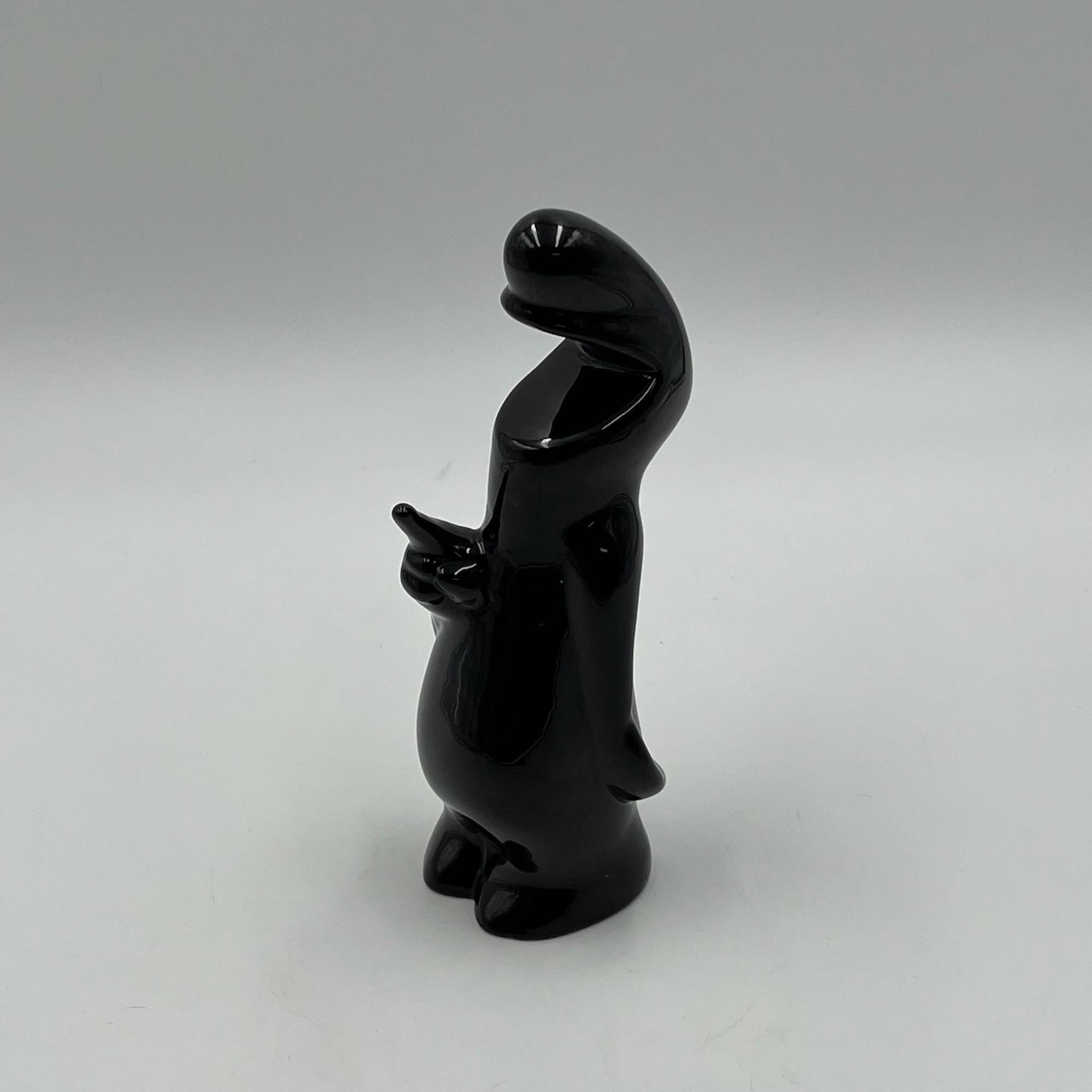 Iconic Ceramic Sculpture 'La Linea' Cavandoli - 'Laughing' Figurine ...
