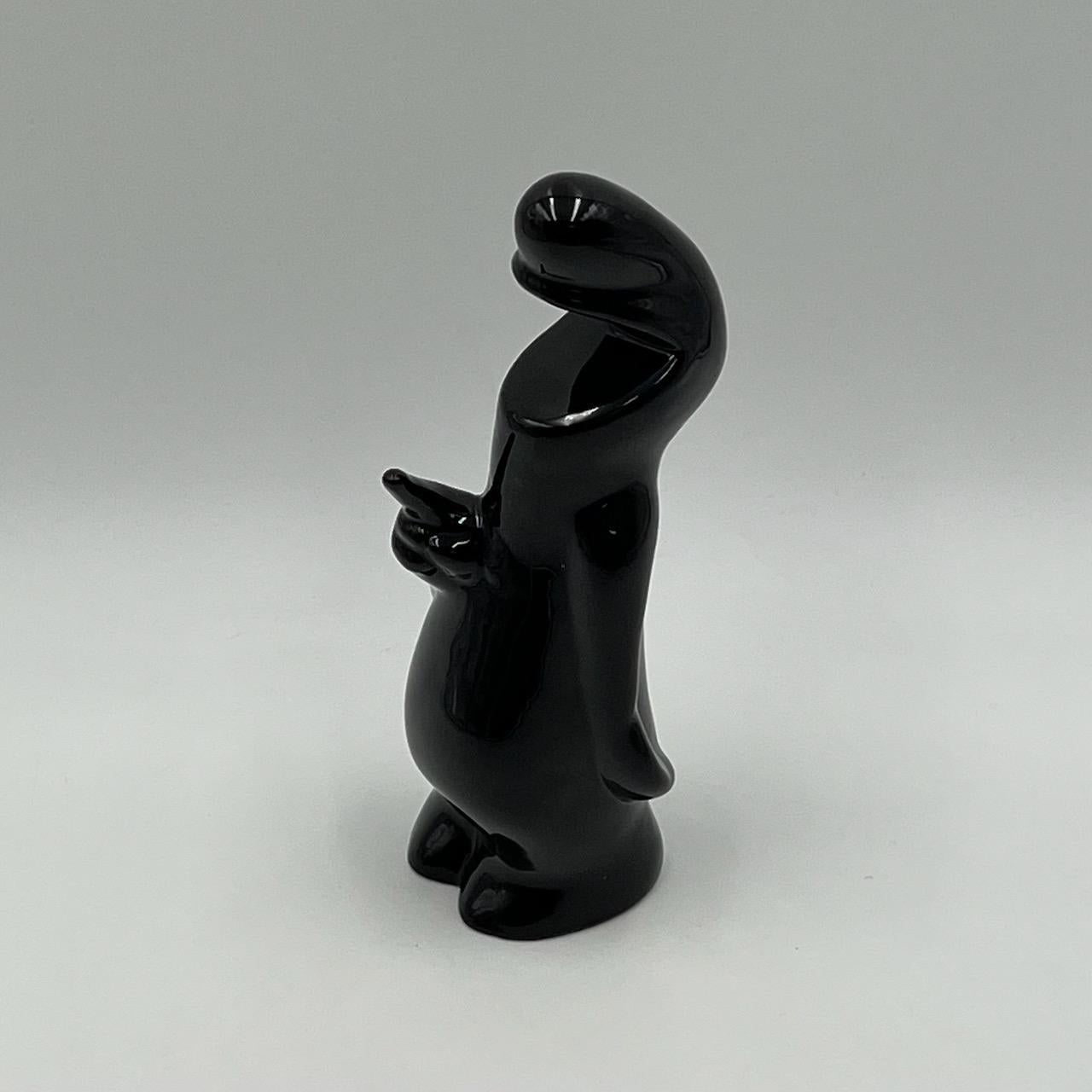 Iconic Ceramic Sculpture 'La Linea' Cavandoli - 'Laughing' Figurine ...