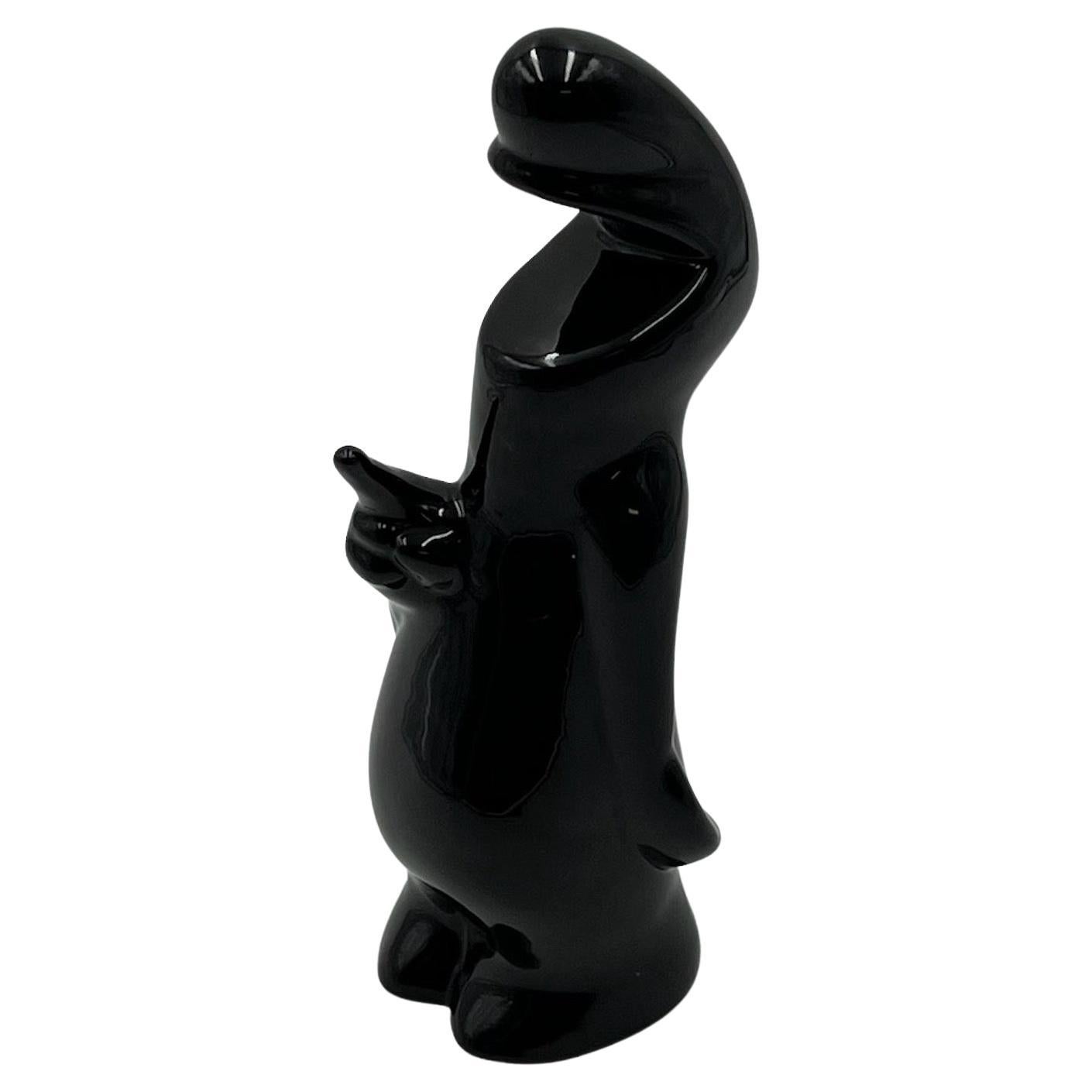 Iconic Ceramic Figurine 'La Linea' by Osvaldo Cavandoli, 1960s For Sale ...