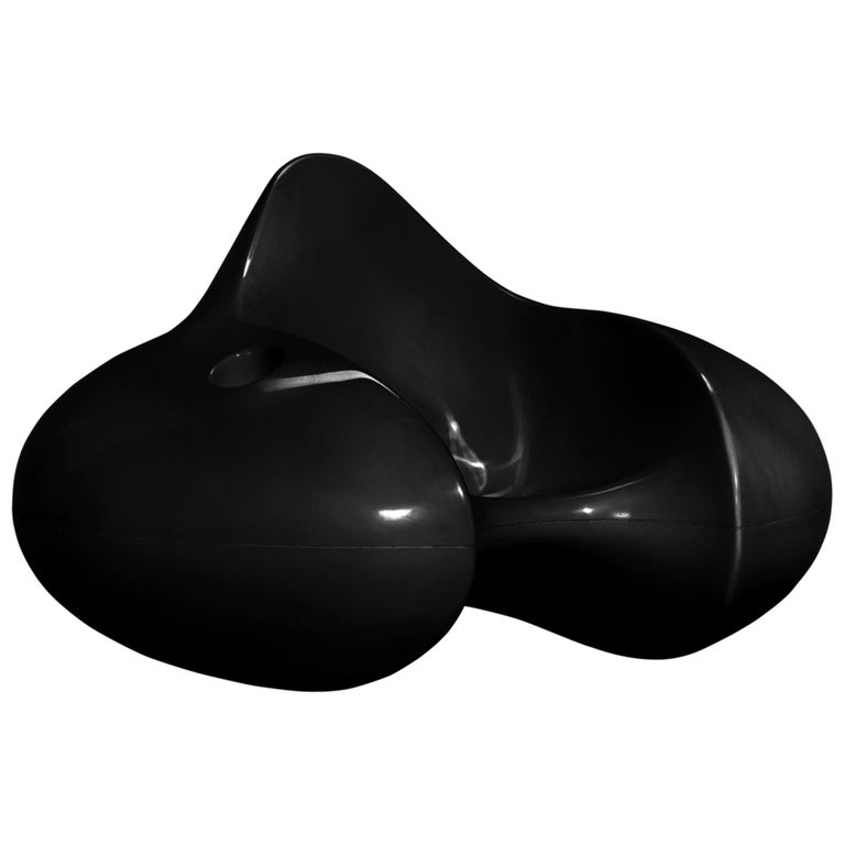 Iconic Eero Aarnio Black Formula Chair For Sale at 1stDibs