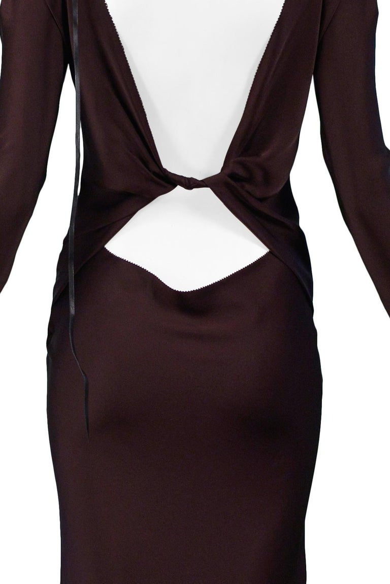 Iconic Gucci by Tom Ford Gothic Evening Gown 2002 Runway at 1stDibs