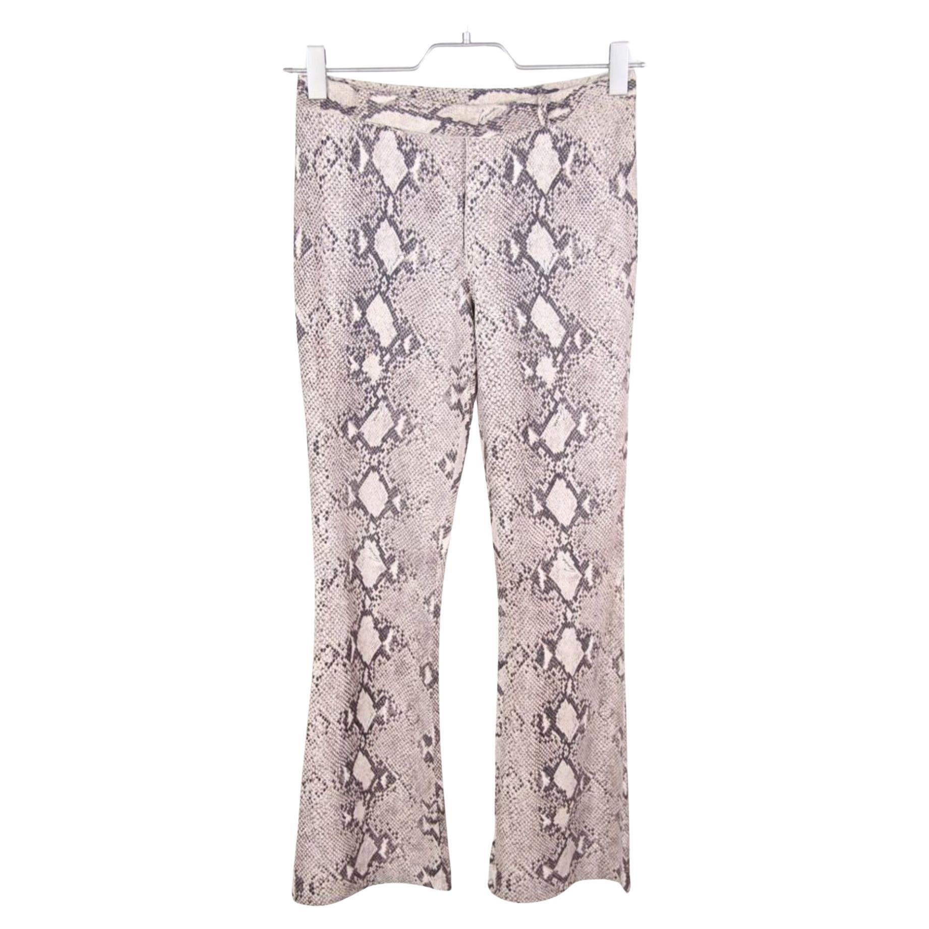 Iconic GUCCİ by Tom Ford SS 2000 phyton pants runway For Sale at 1stDibs