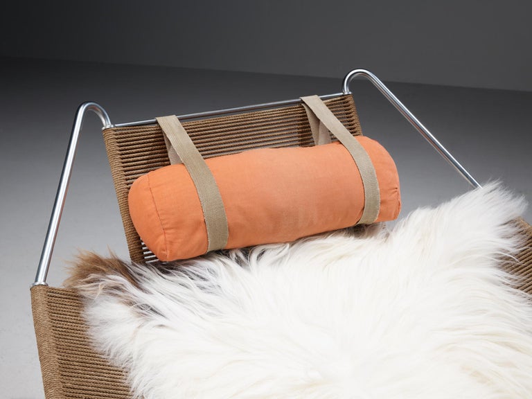 Iconic Hans Wegner ‘Flag Halyard’ Lounge Chair Early Edition Model ...