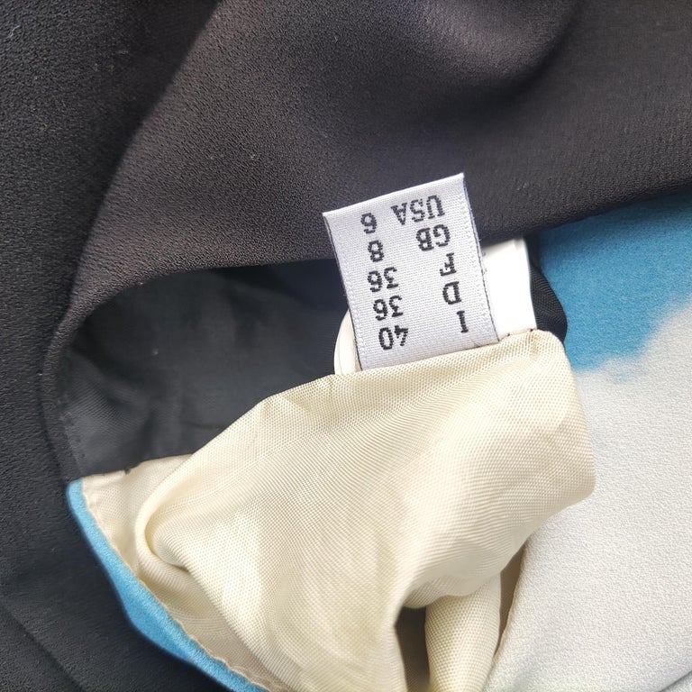 Iconic Moschino PEACE and STOP WAR Vintage 1990s 90s Blue Bird Pigeon ...