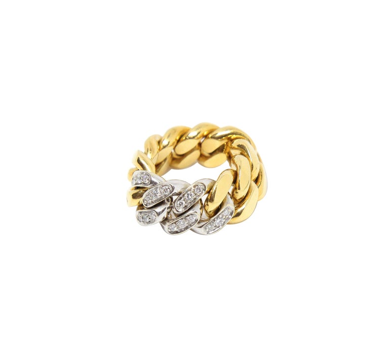 Iconic Pomellato Diamond and Gold Chain Bracelet Necklace Earrings Ring ...
