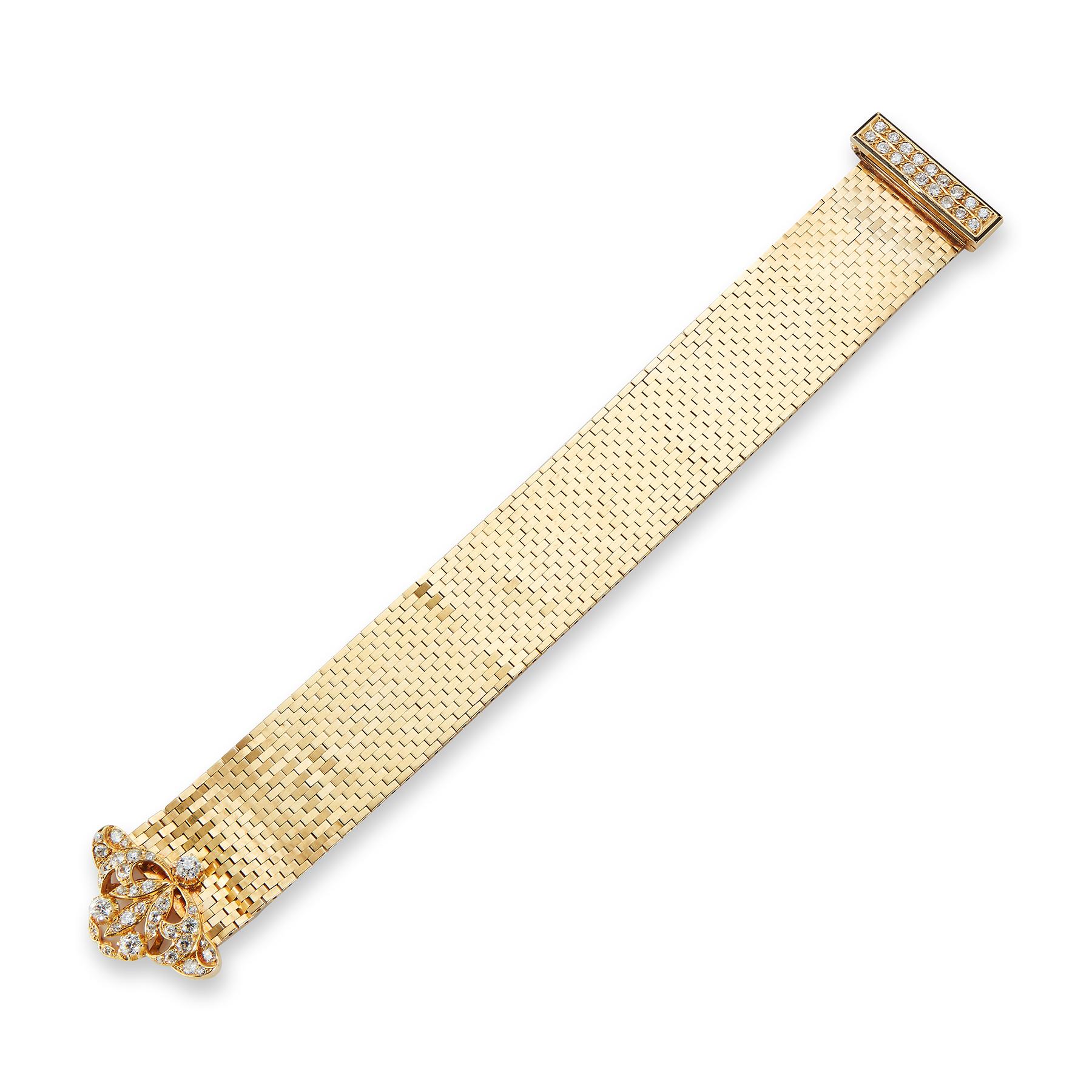 Iconic Van Cleef and Arpels Ludo Diamond Bracelet For Sale at 1stDibs ...