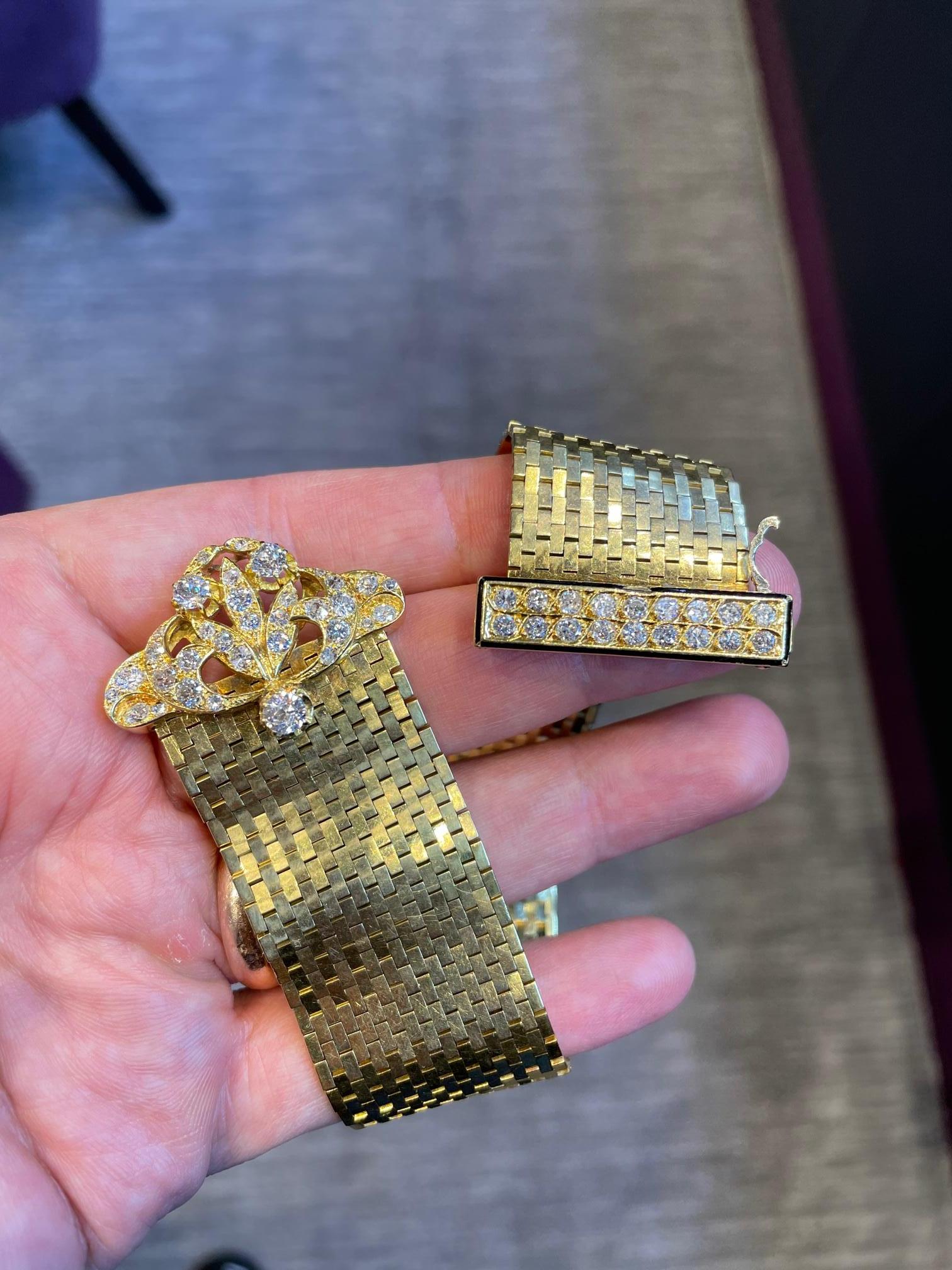 Iconic Van Cleef and Arpels Ludo Diamond Bracelet For Sale at 1stDibs ...