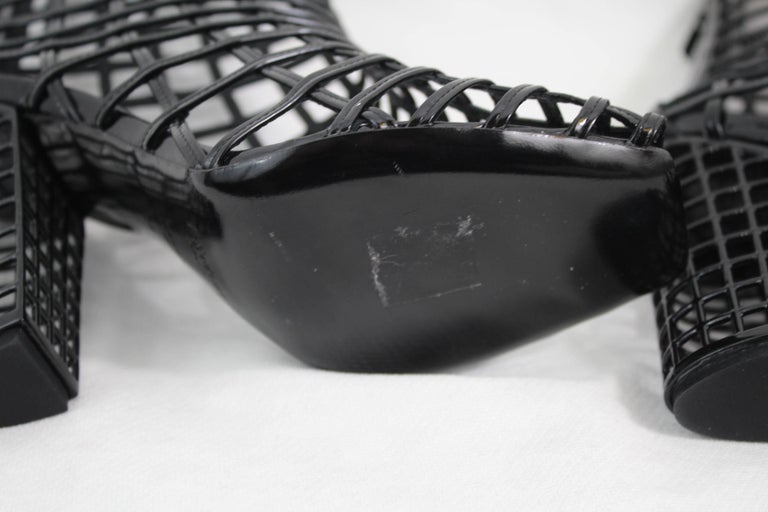 Iconic YSL by Stefano Pilatti Cage boots size 38. New never used at ...