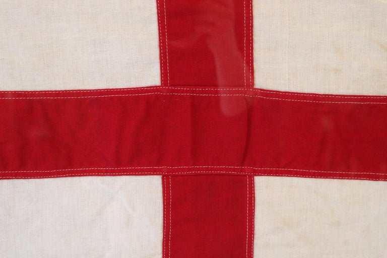 ICS Flag in Shadowbox Frame at 1stDibs