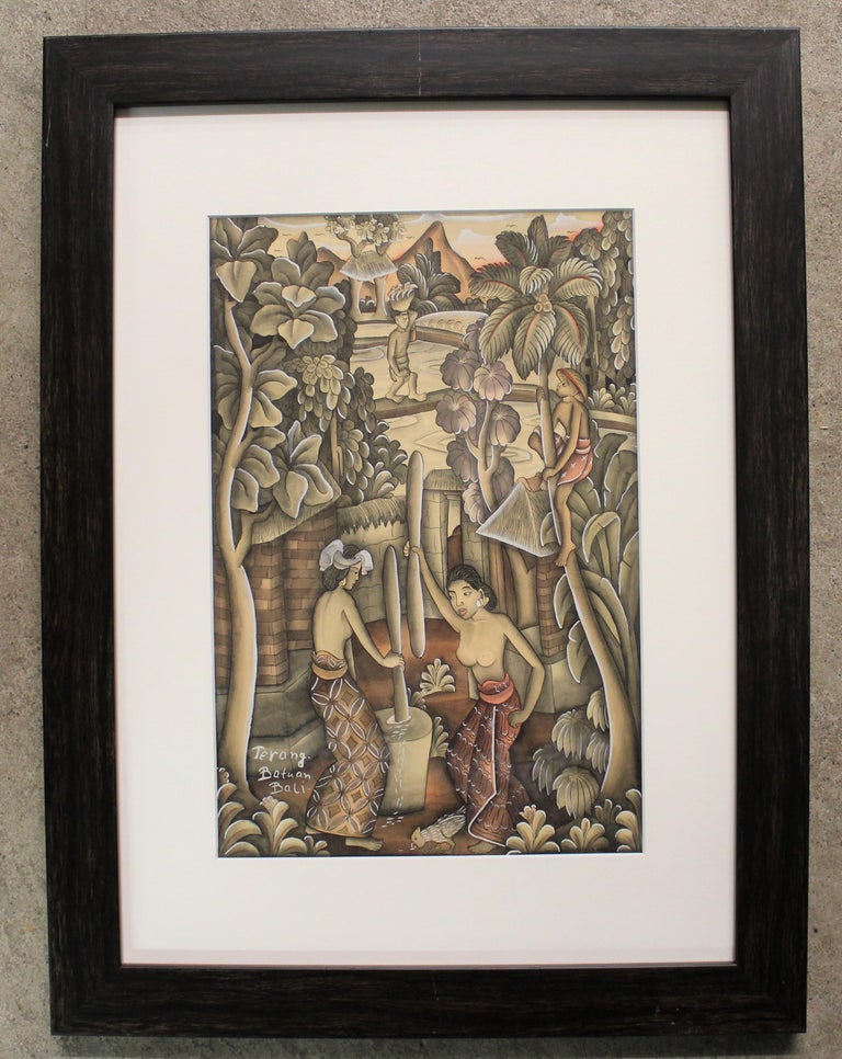Ida Bagus Made Terang Painting For Sale at 1stDibs