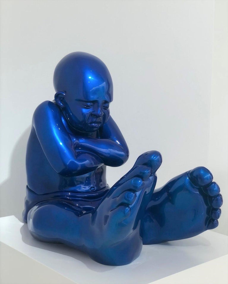 Idan Zareski - Babyfoot 85 - Resin Sculpture, 2020 For Sale at 1stDibs