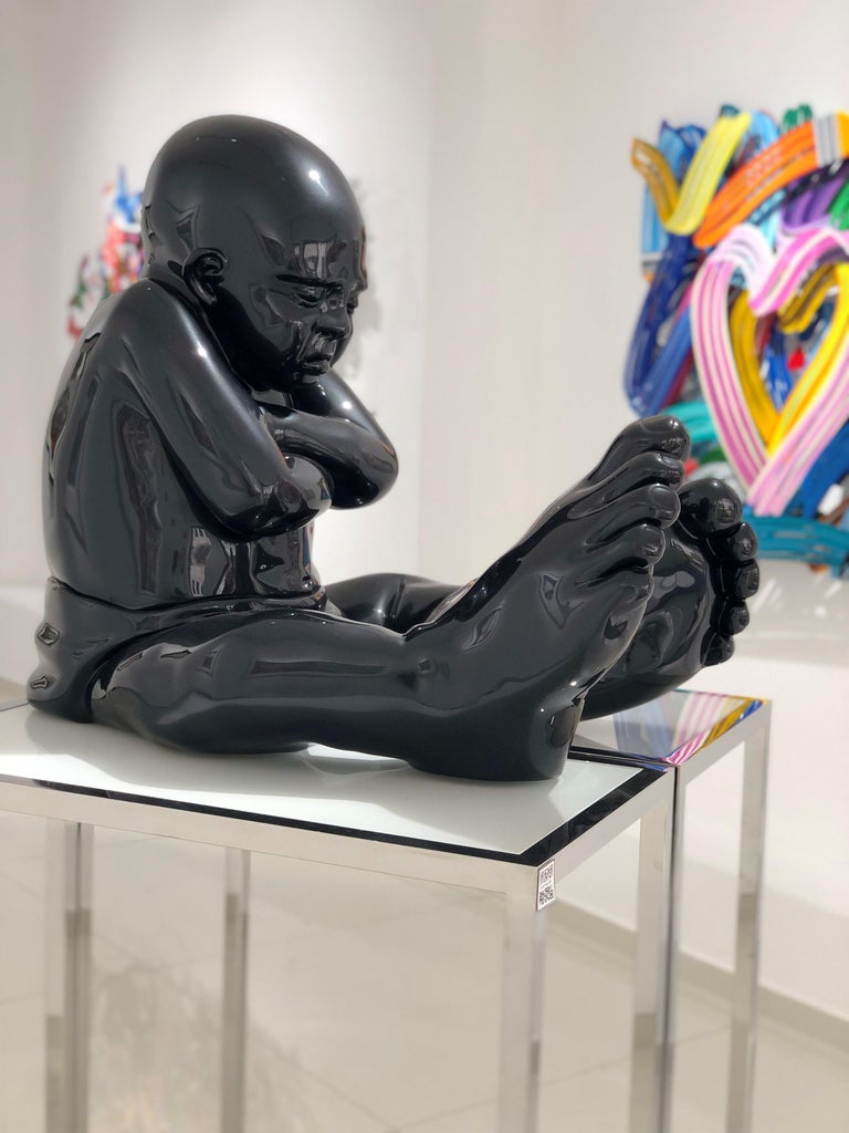 Idan Zareski - Babyfoot 85 - Resin Sculpture, 2020 For Sale at 1stDibs