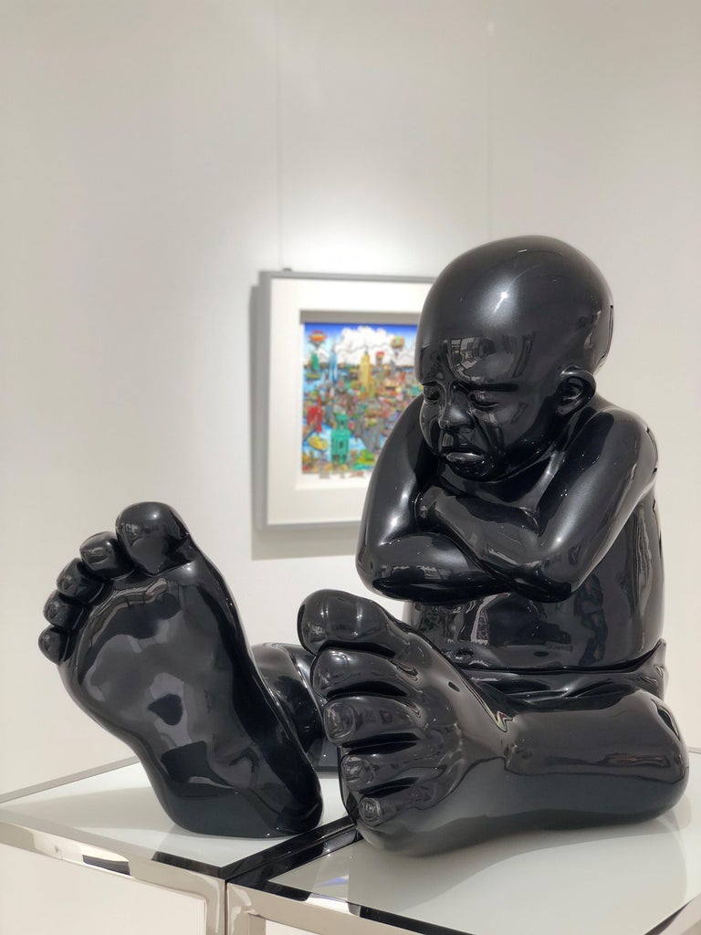 Idan Zareski - Babyfoot 85 - Resin Sculpture, 2020 For Sale at 1stDibs
