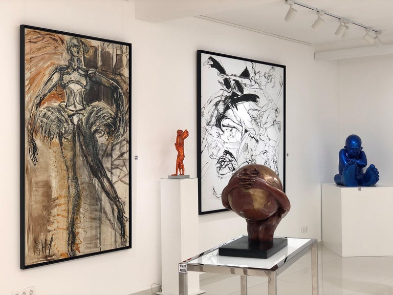 Idan Zareski - La Nena 50 - Resin Sculpture, 2022 For Sale at 1stDibs