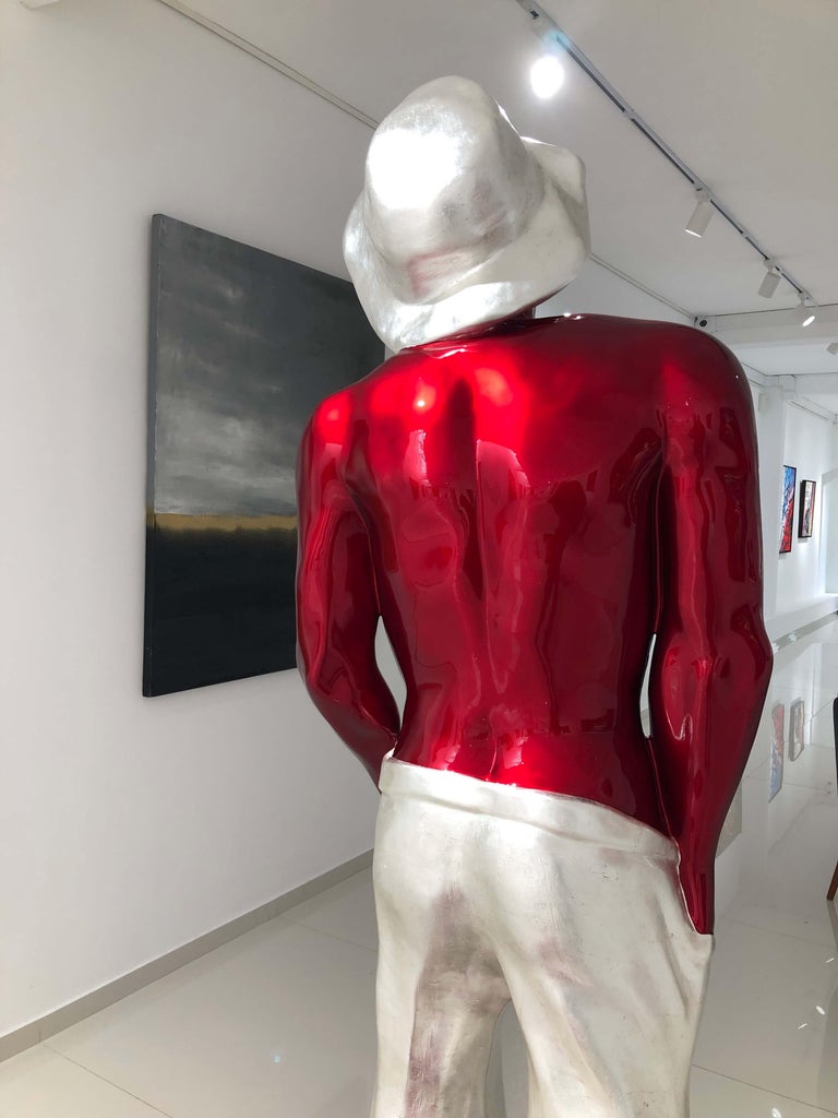 Idan Zareski - Le Siffleur 220 - Sculpture en rsine, 2022 En vente sur ...