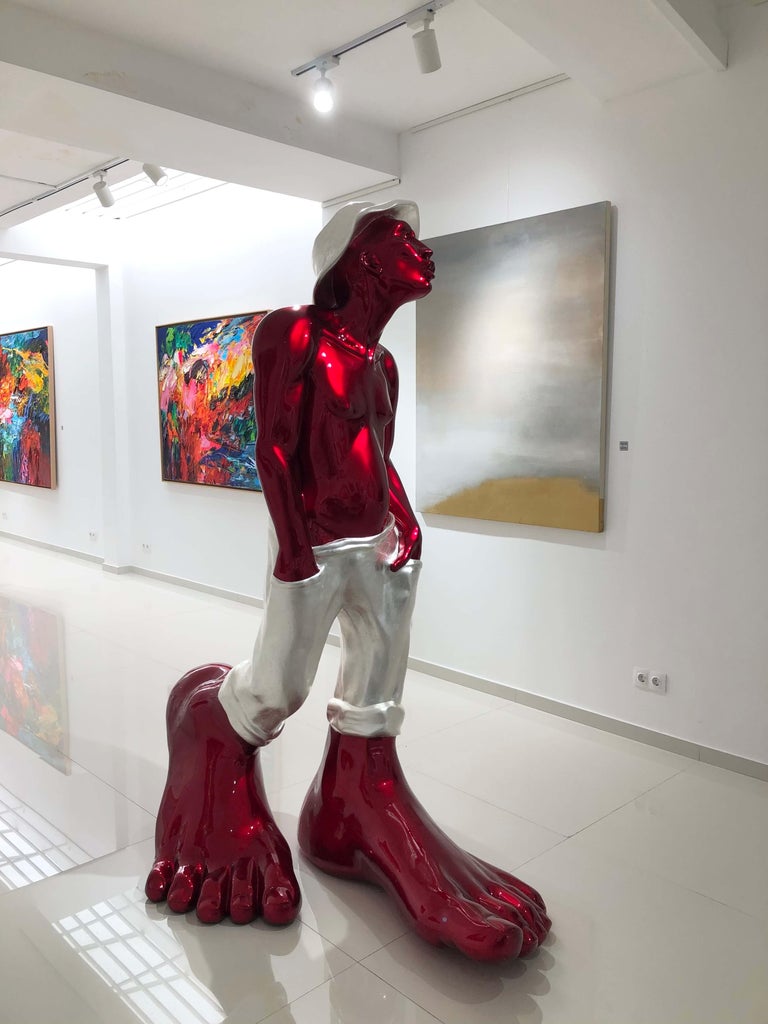 Idan Zareski - Le Siffleur 220 - Resin Sculpture, 2022 For Sale at 1stDibs