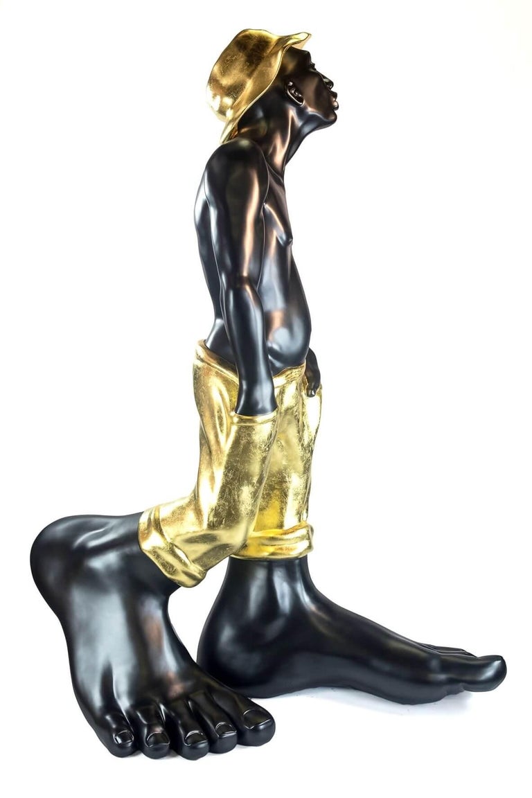 Idan Zareski - Le Siffleur 85 - Sculpture en résine, 2022 En vente sur ...